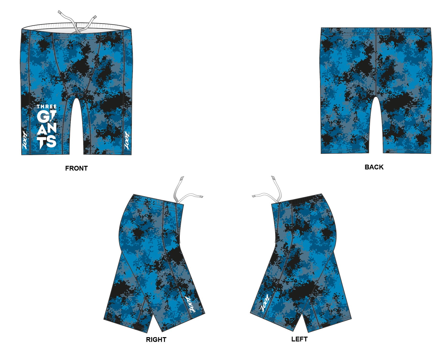 Mens LTD Swim Jammer - ThreeGiants